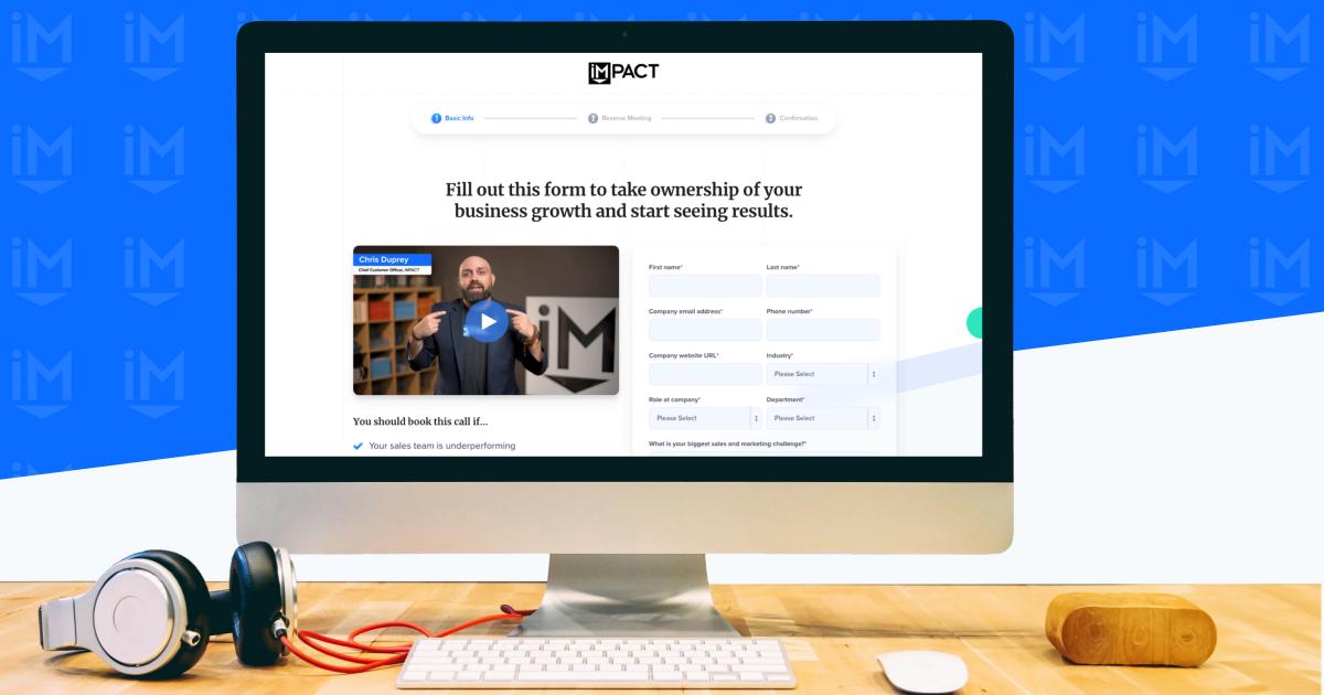 5 Landing Page Video Examples to Help You Boost Conversions | IMPACT