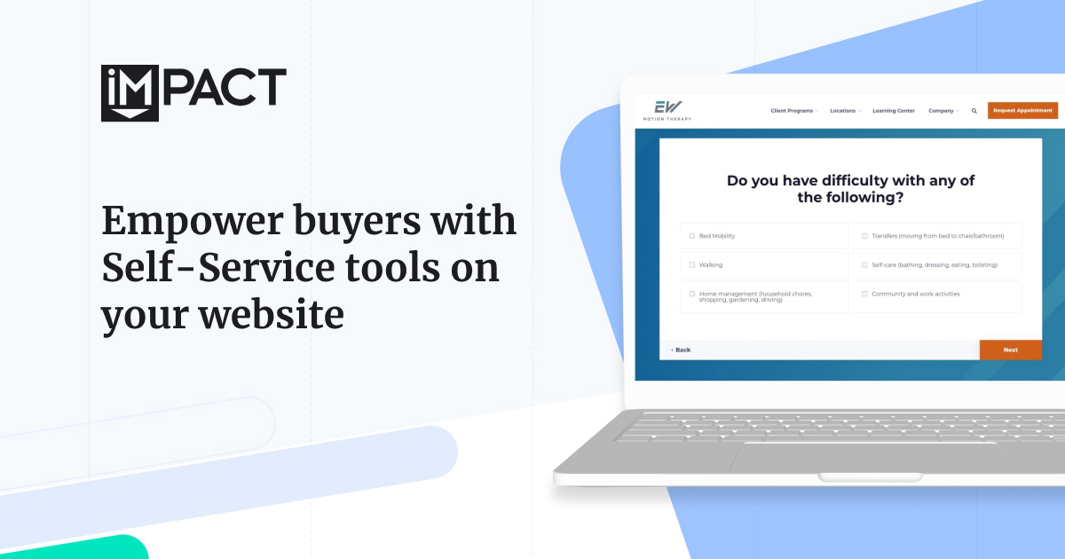 Self-Service Tools | IMPACT