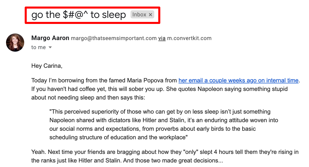 Best Email Subject Line Examples 16 World class Examples To Inspire